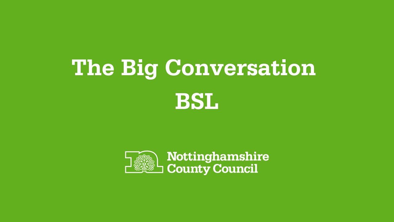 Big Conversation BSL - YouTube
