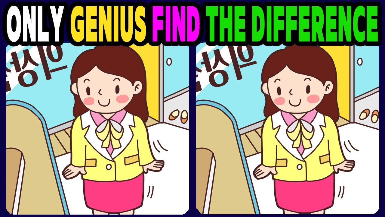 【Spot & Find The Differences】Can You Spot The 3 Differences? Challenge ...