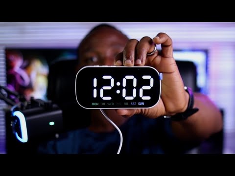 DS 5507 Digital LED Alarm Clock | Review and Settings - YouTube