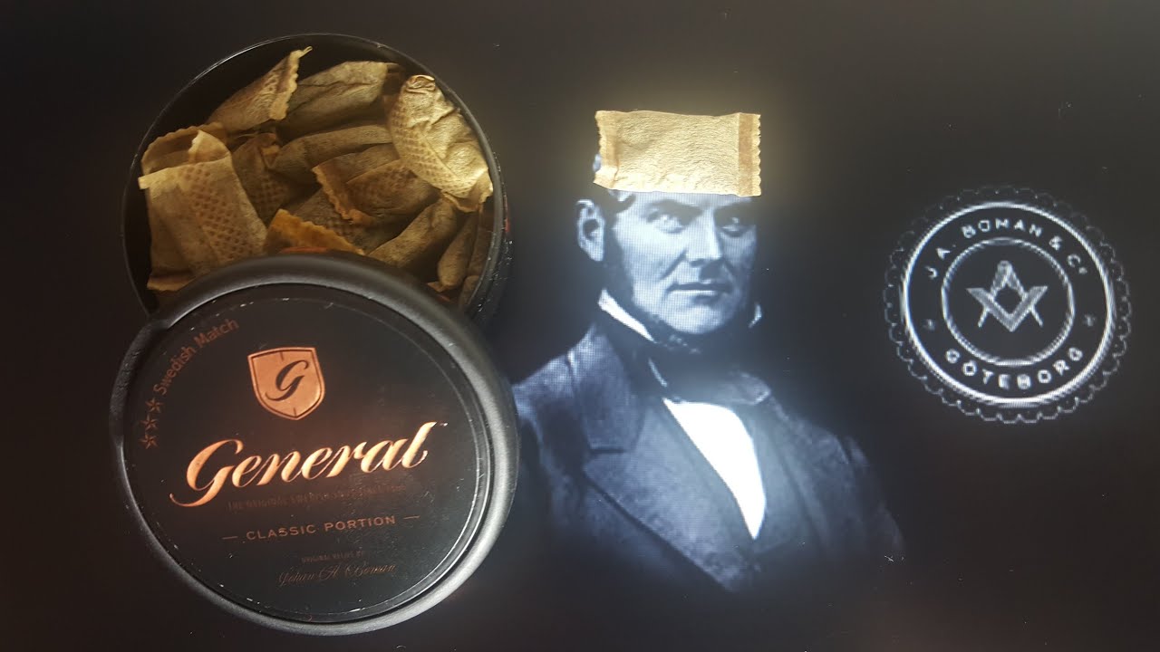 Snus review #44: General Classic Portion - YouTube