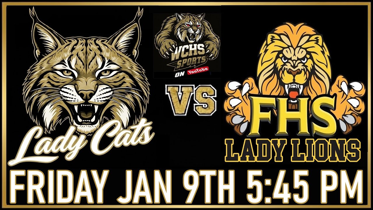 WCHS Lady Cats vs Frank Hughes Lady Lions January 9th 5:45 PM - YouTube