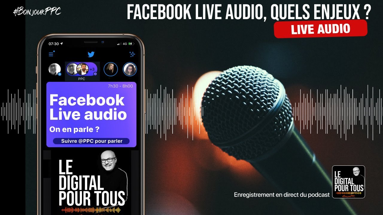 Facebook live audio, quels enjeux ? - YouTube