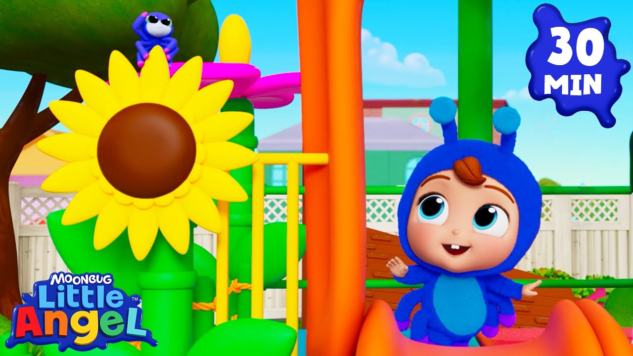 Fun Fall Activities and Songs! | Little Angel | Head Shoulders Knees ...