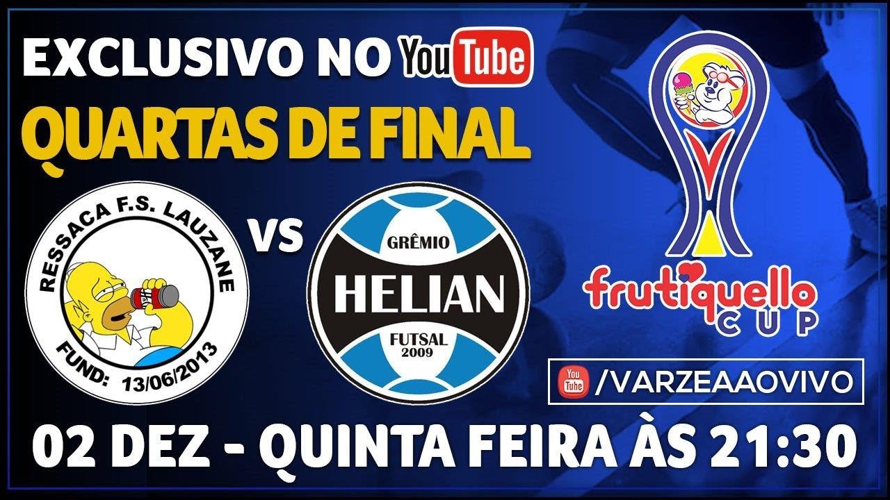 Ressaca FS x Grêmio Helian FS - Quartas de Final - Frutiquello Cup ...