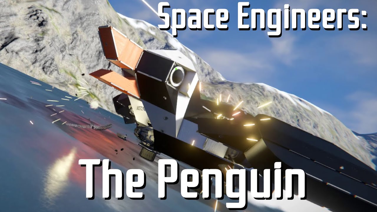 Space Engineers Survival: Blowing up a Base with Penguins - EP 6 - YouTube