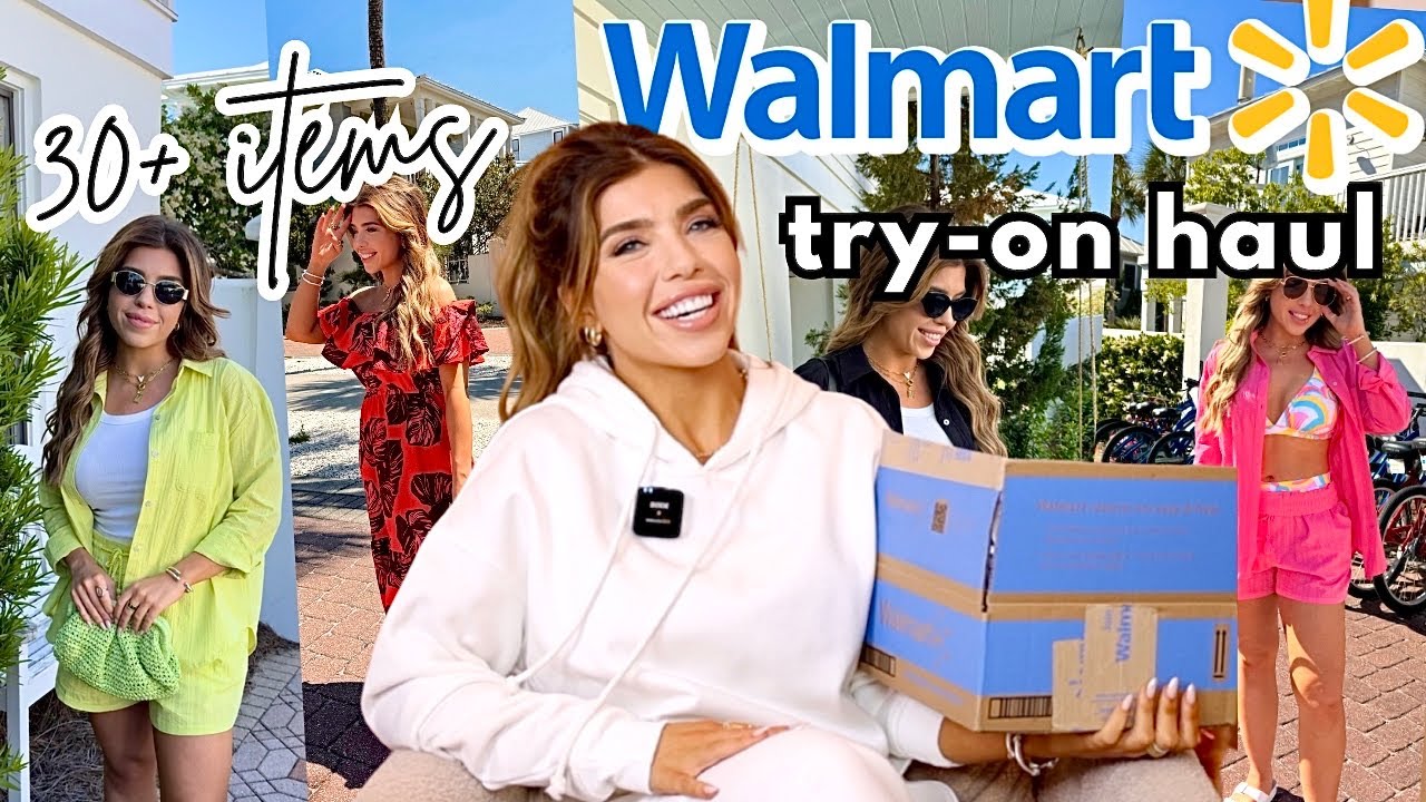 WALMART TRY-ON HAUL 2024 🌺 You NEED to see! 30+ ITEMS Walmart NEW ...