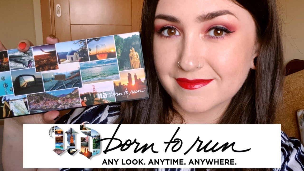 Born to Run Palette Review | Urban Decay | Katya Constantine - YouTube