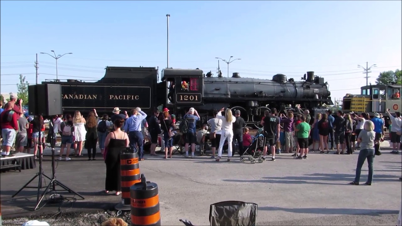 "Canadian Pacific 1201" - train installation at the new Ingenium Centre ...