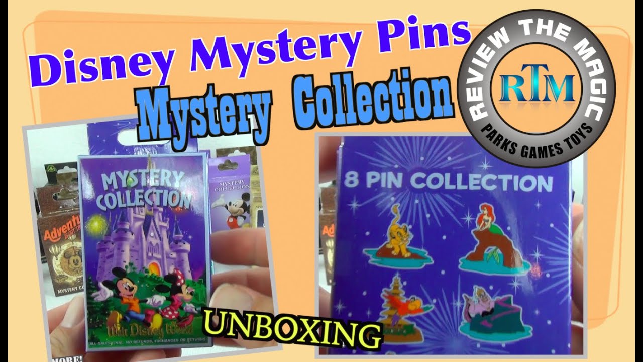 Disney Mystery Pin Blind Box OPENING "Mystery Collection" Part 2 Walt ...
