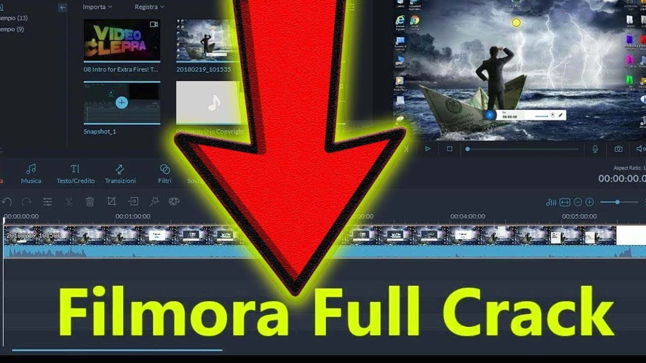 {TUTO} COMMENT CRACKER FILMORA (gratuit) 2020 moins de 5 min - YouTube