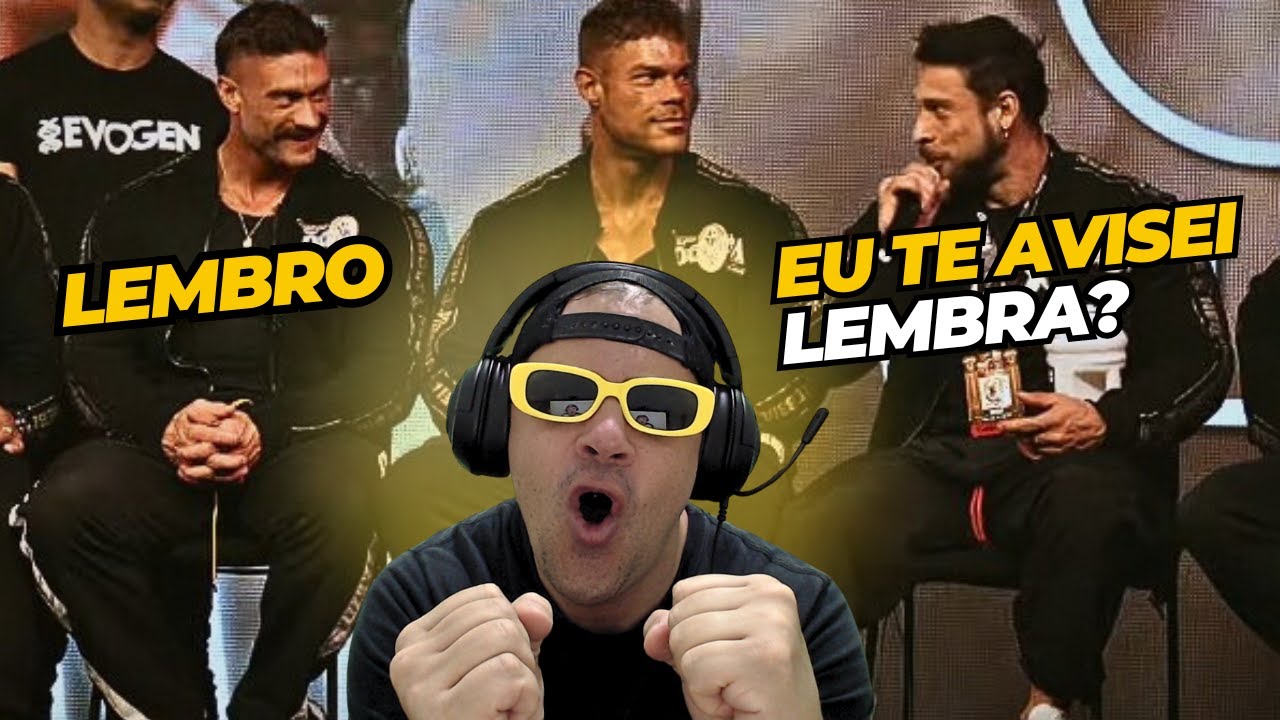RAMON DINO FALA PARA CBUM QUE VAI LEVAR ESSE MR OLYMPIA - YouTube
