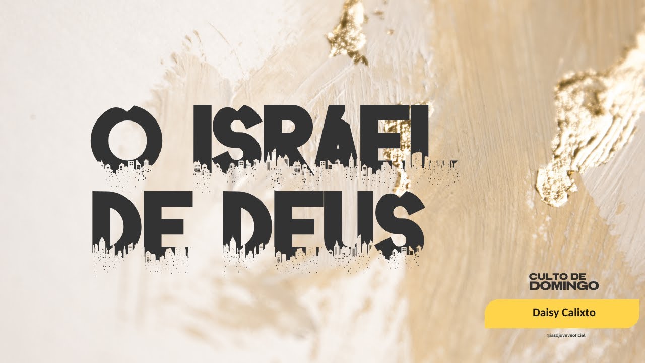 "O ISRAEL DE DEUS " com Daisy Calixto | Domingo - 06/07/25 | AO VIVO ...