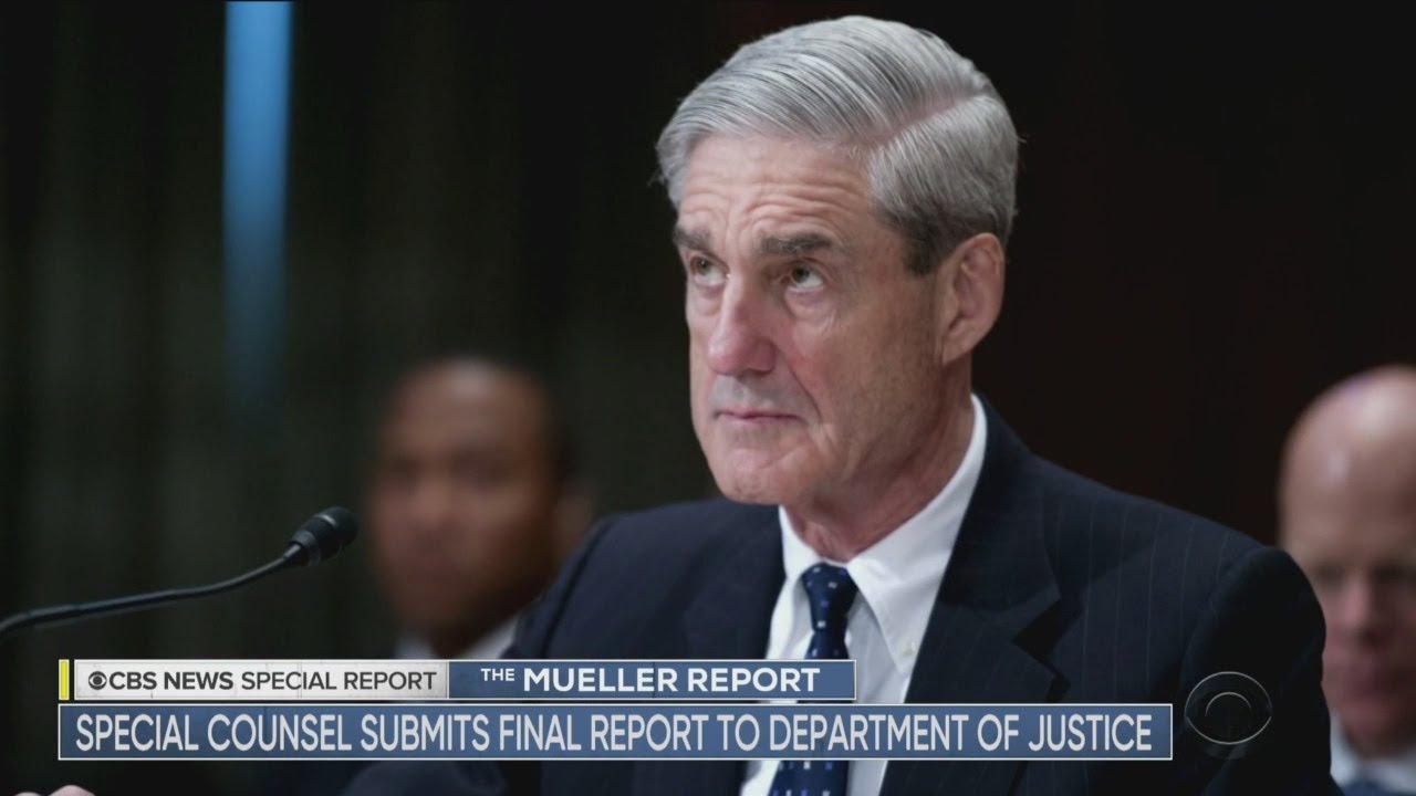 Special Report: Mueller Report Sent To DOJ - YouTube