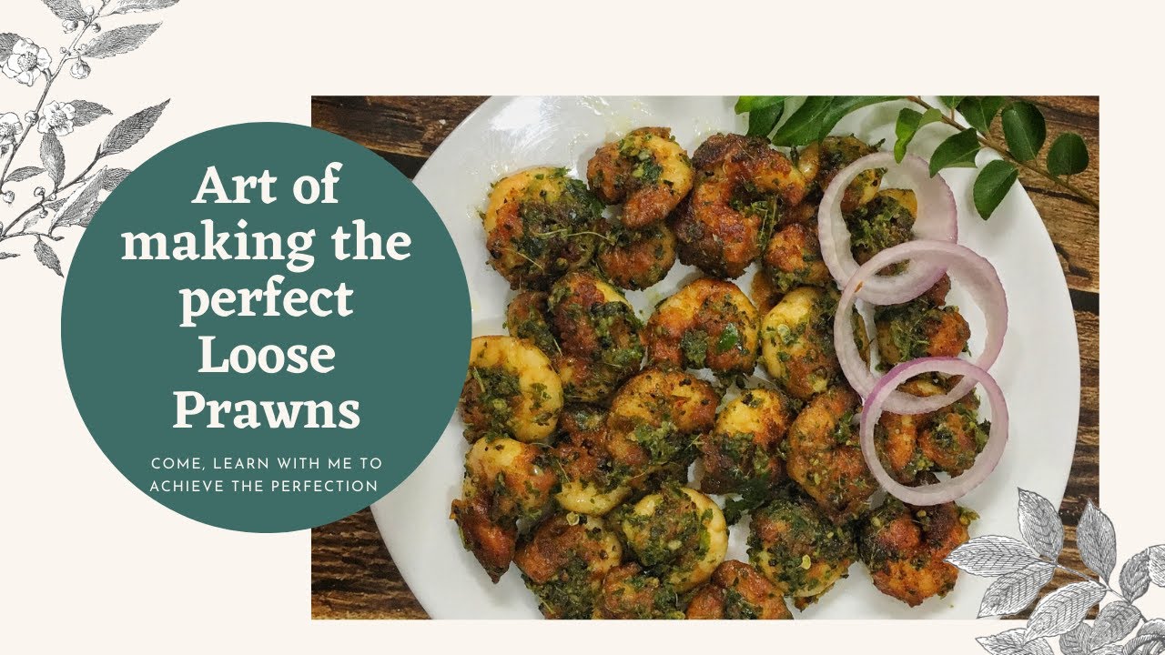 Loose Prawns I Spicy prawns starter I Prawn fry I झींगा starter - YouTube