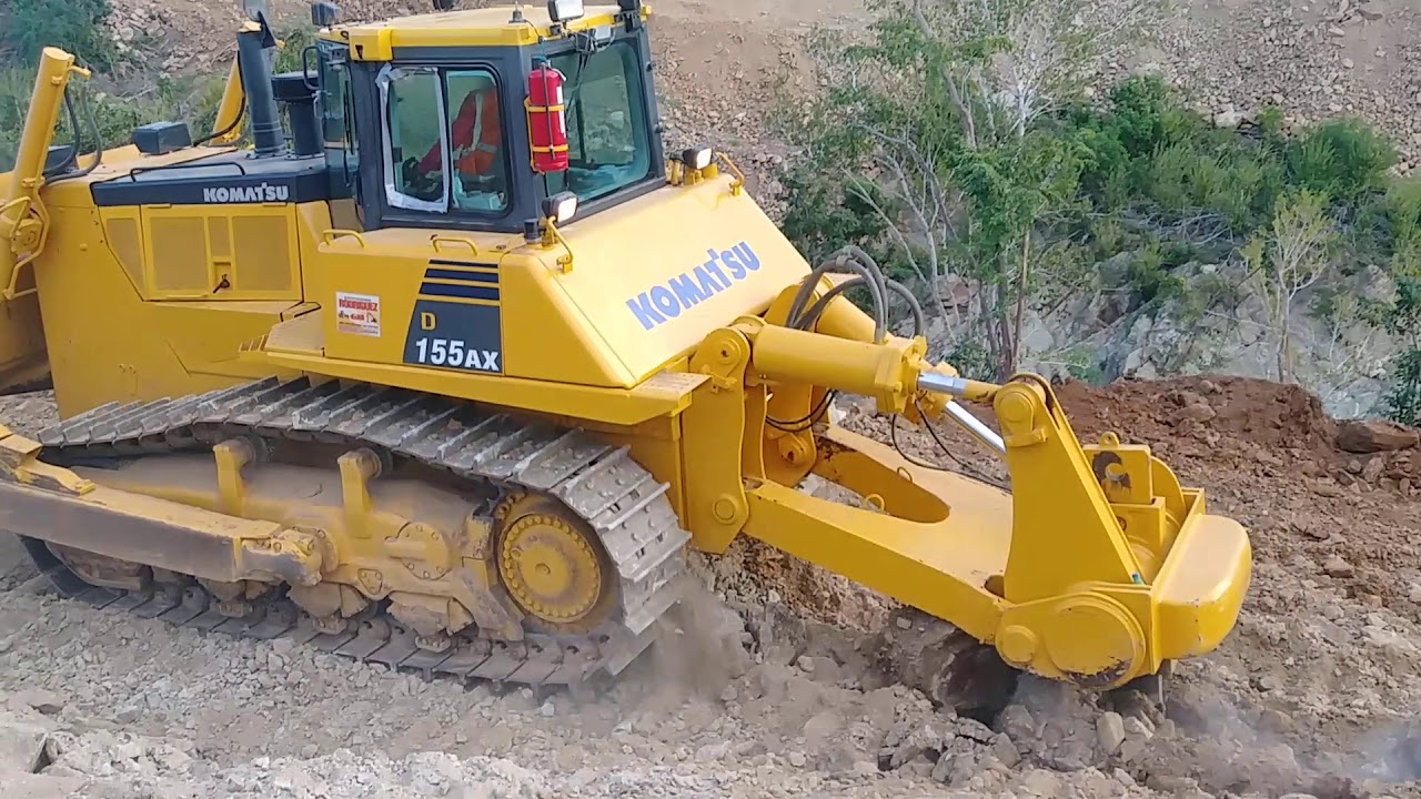 D155AX-6 VS ROCAS - YouTube