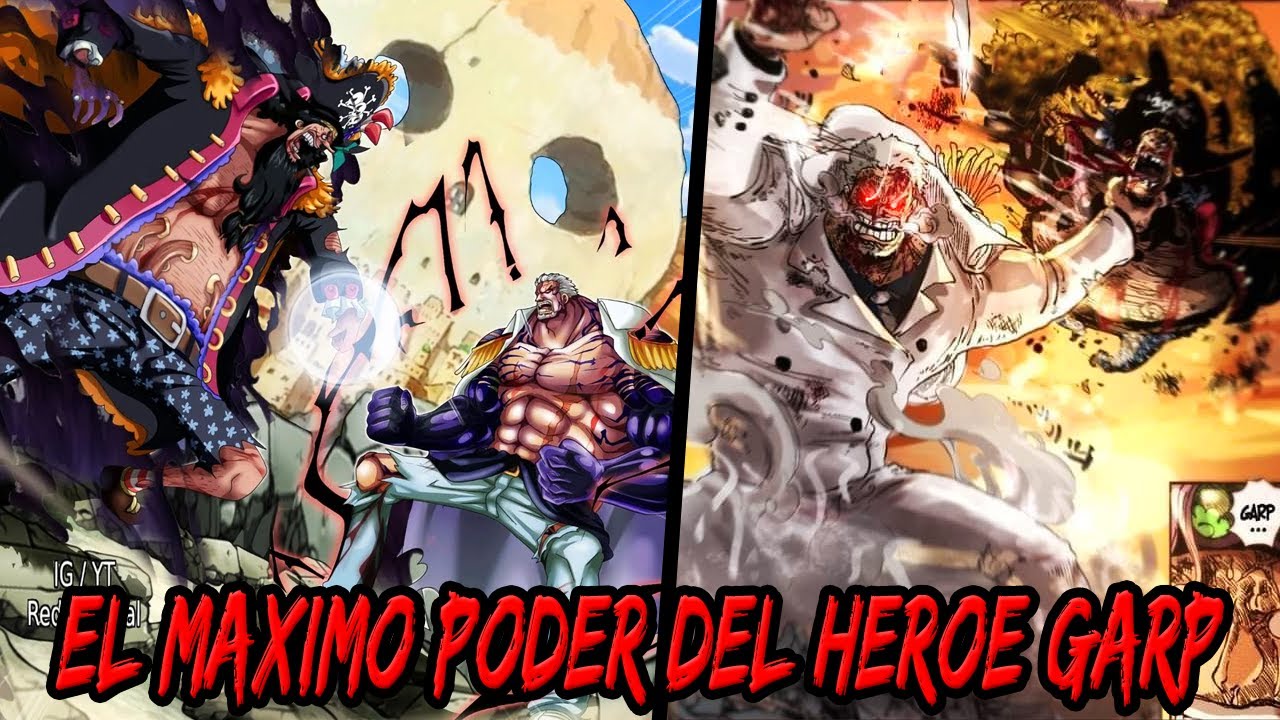 *GARP VS KUROHIGE* La INCREIBLE Batalla Por Rescatar a COBY | La ...
