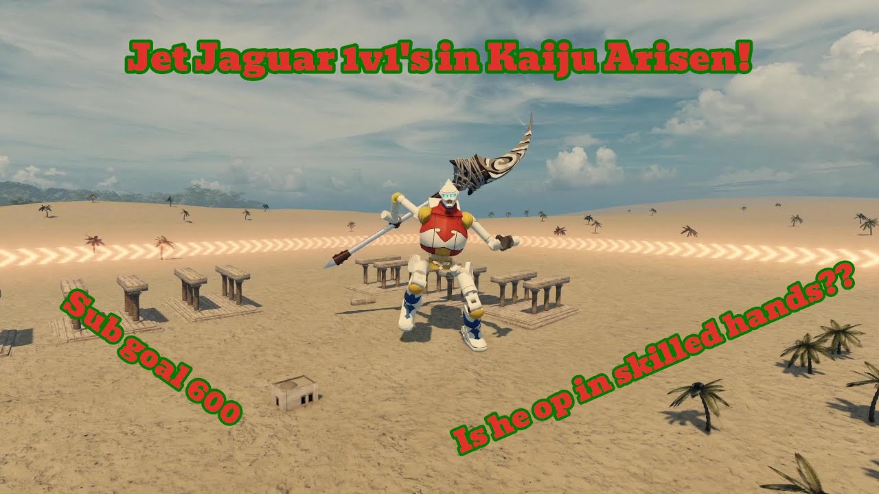 Jet Jaguar Beta 1v1's in Kaiju Arisen - YouTube