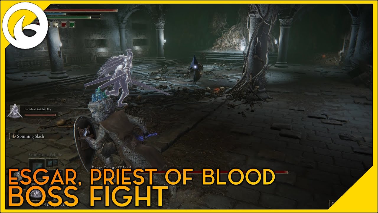 Elden Ring - Esgar, Priest of Blood Boss Fight - YouTube