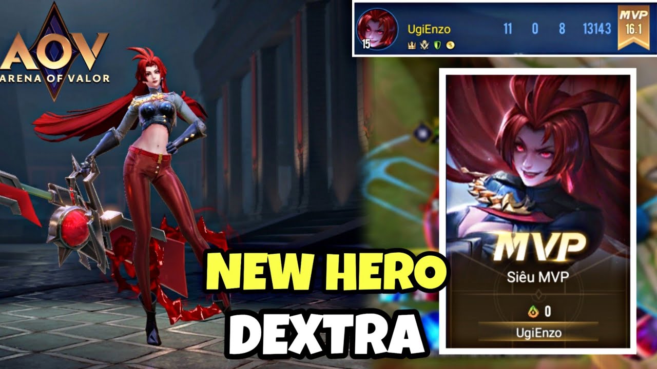 RoV : NEW HERO DEXTRA - ARENA OF VALOR - YouTube