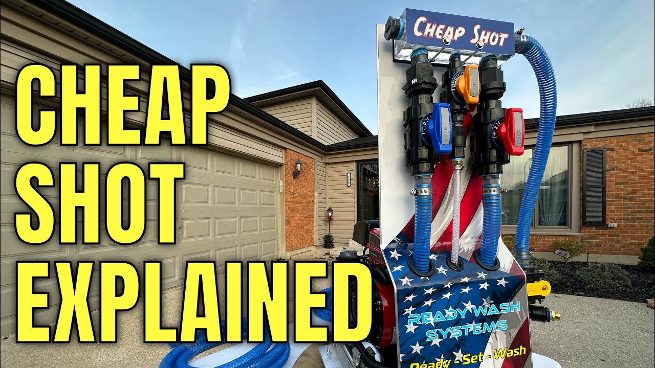 The CHEAP SHOT Soft Wash System Explained - YouTube