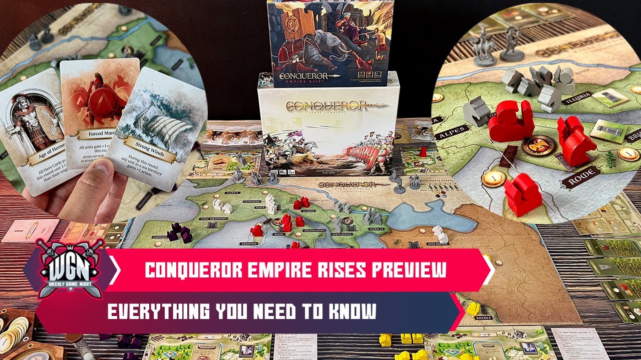 Conqueror Empire Rises preview - everything you need to know - YouTube
