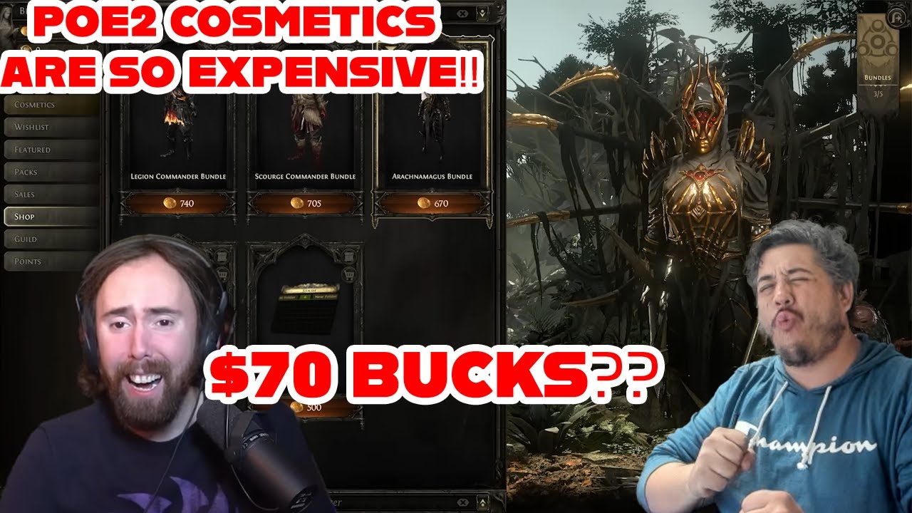 Path of Exile 2 is a better GOLD DIGGER than diablo 4 | Asmongold ...