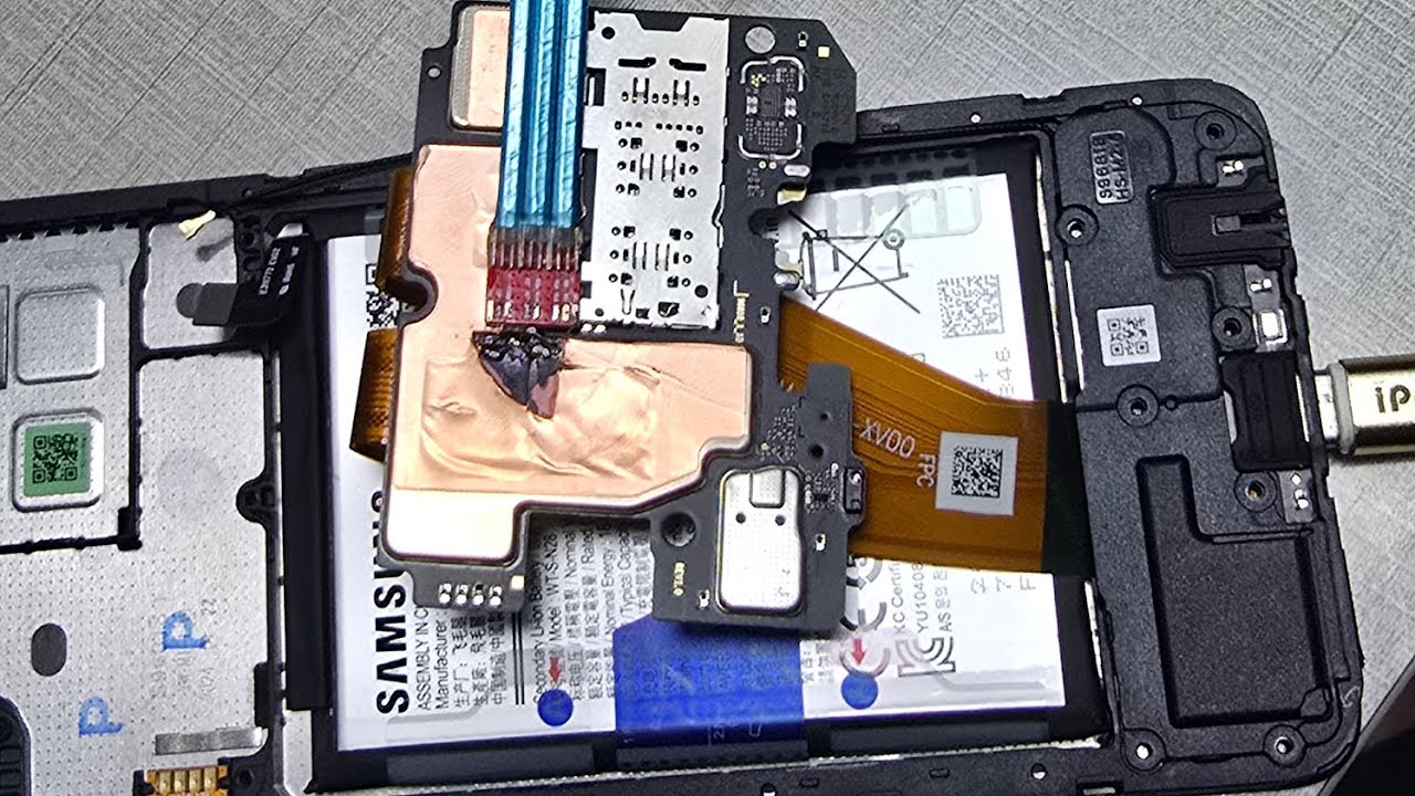 Samsung A05 A055F câu isp emmc 4 dây ok #f64 - YouTube