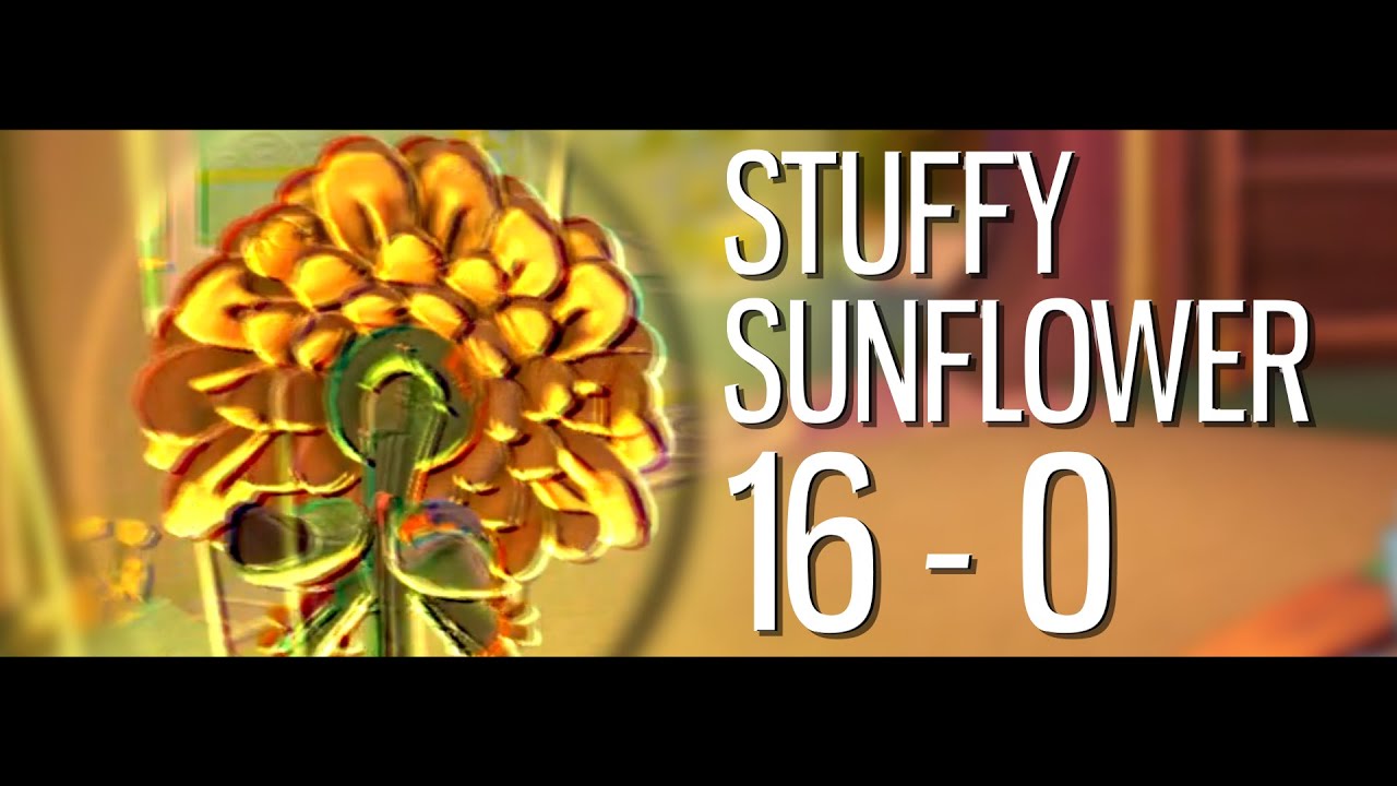 16-0 STUFFY SUNFLOWER GAMEPLAY (PvZ Garden Warfare 2) - YouTube