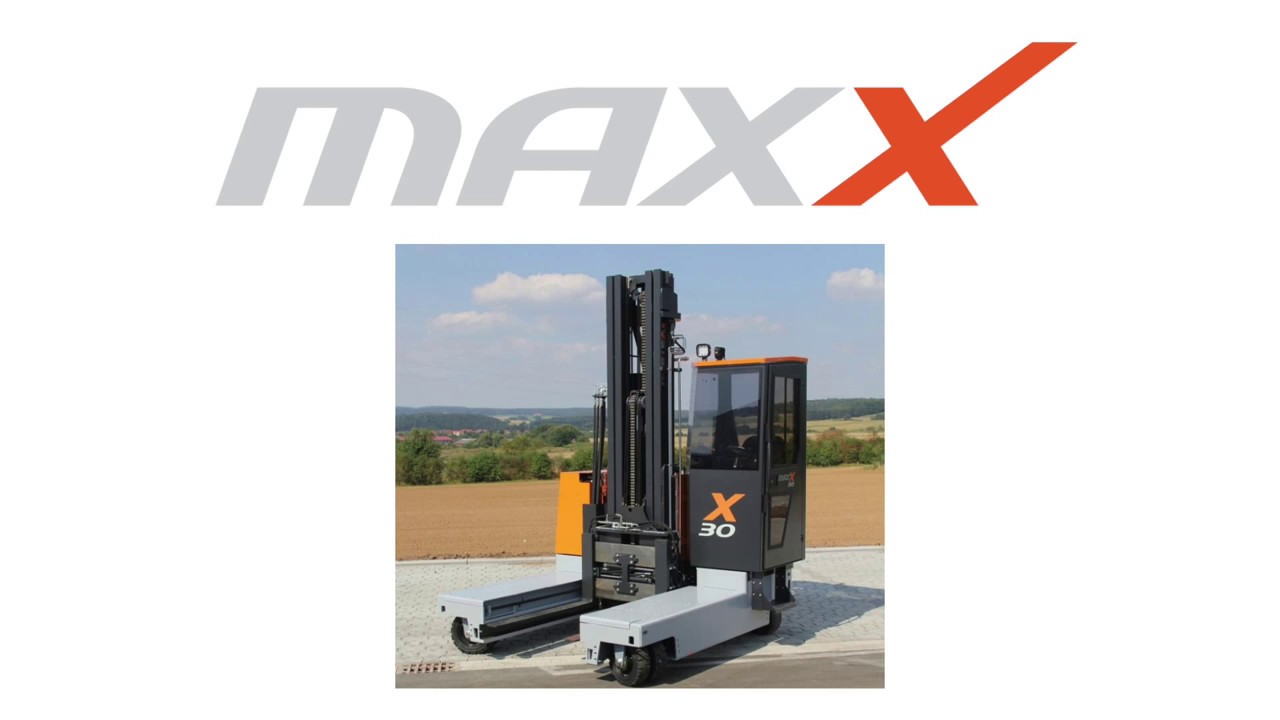 HUBTEX Electric Multidirectional Sideloader MaxX - YouTube