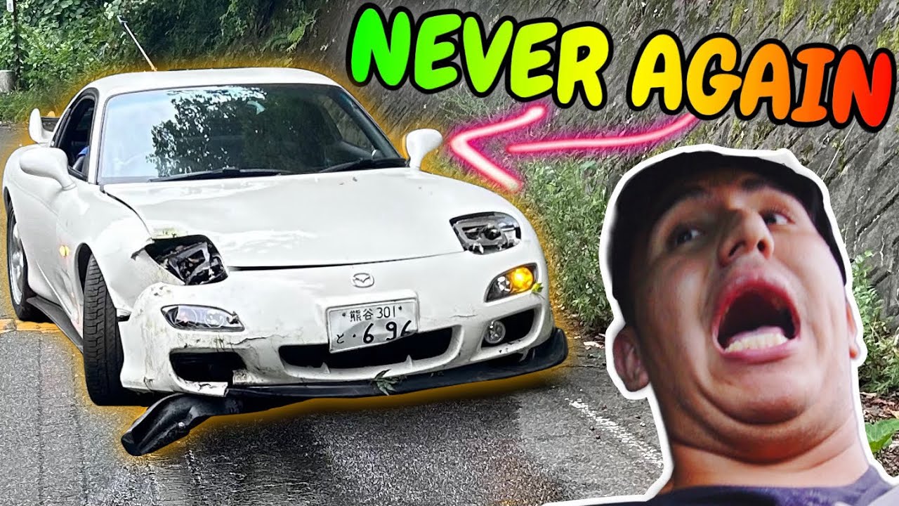 We Crashed The RX7… - YouTube