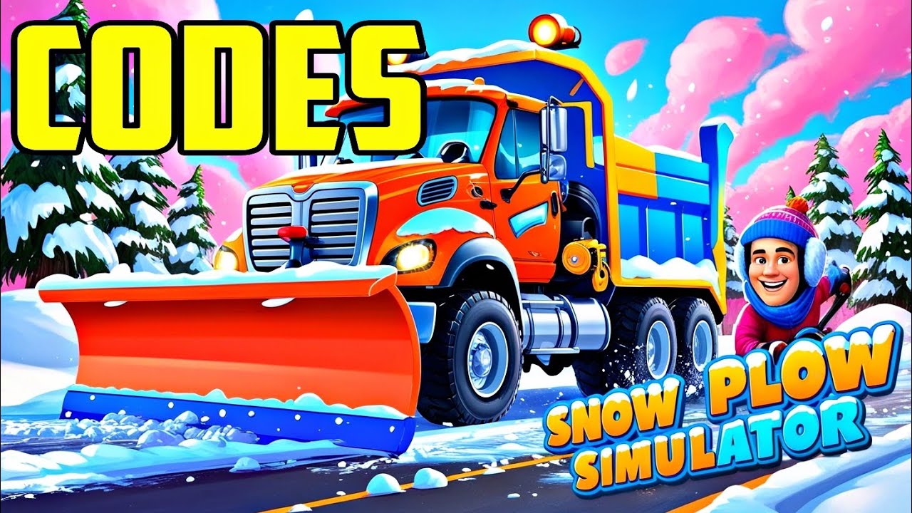 ALL WORKING CODES FOR SNOW PLOW SIMULATOR CODES | SNOW PLOW SIMULATOR ...