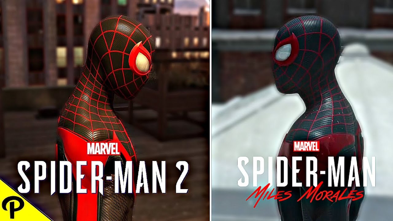 Spider-Man 2 vs. Miles Morales: A Side-by-Side Comparison (Part One ...