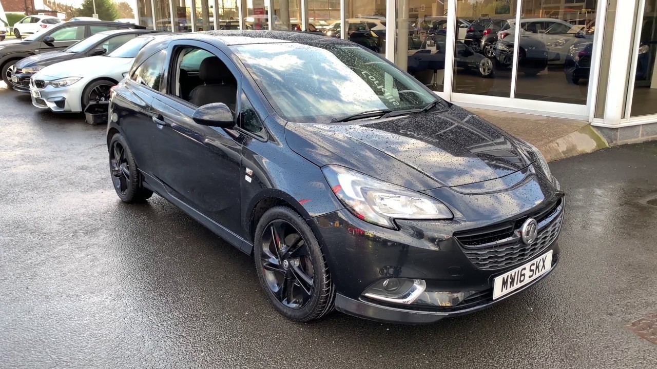 Vauxhall Corsa Hatchback Special Eds Limited Edition - MW16SKX - YouTube
