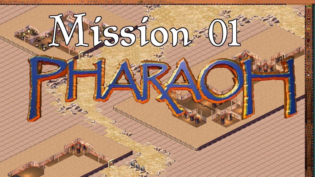 Let's Play Pharaoh (Cleopatra) [Hard] | Mission 01 | Thutmose in the ...