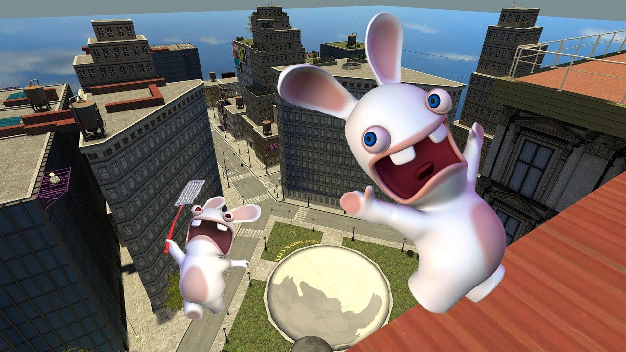 Gmod Rabbids ragdolls vol.1 - YouTube