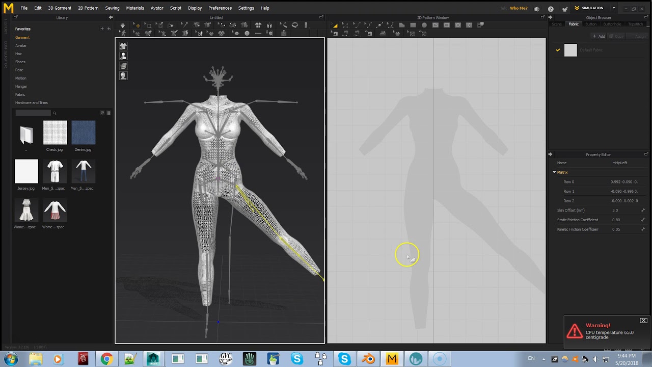 Importing An Avatar Into Marvelous Designer - YouTube