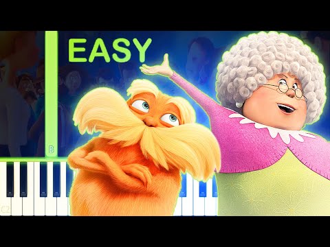LET IT GROW | The Lorax - EASY Piano Tutorial - YouTube