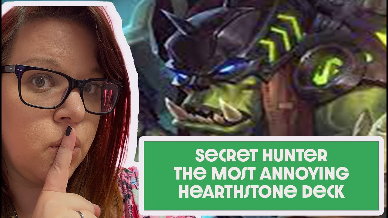 Secret Hunter THE MOST ANNOYING DECK IN HEARTHSTONE - YouTube