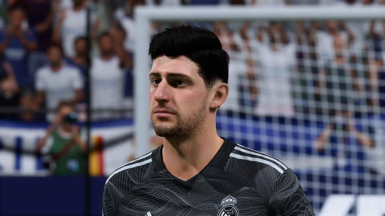 THIBAUT COURTOIS FIFA 22 FACE PRO CLUBS CLUBES PRO REAL MADRID - YouTube