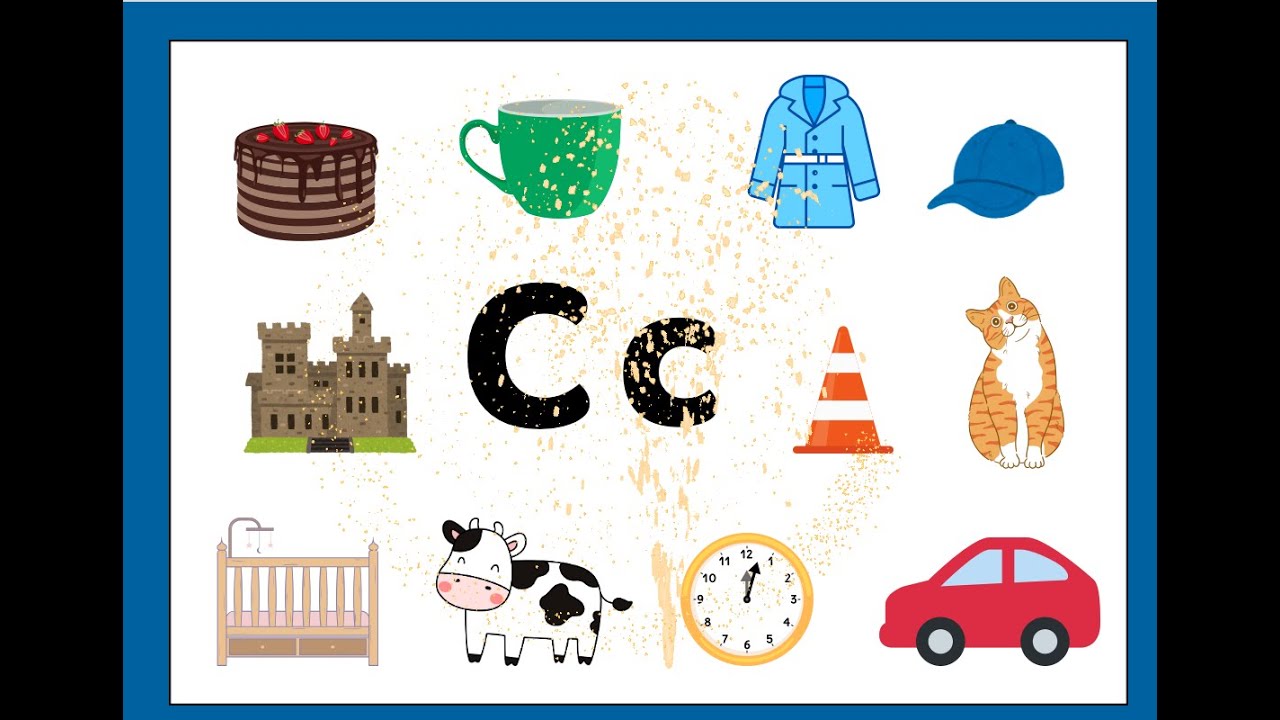 Learn Letters C and D: Fun with Initial Sounds and Objects! - YouTube