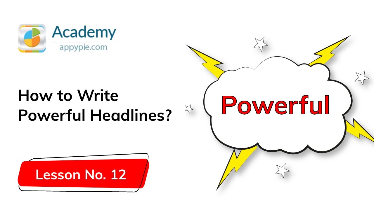 How to Write Powerful Headlines: Lesson 12 - YouTube
