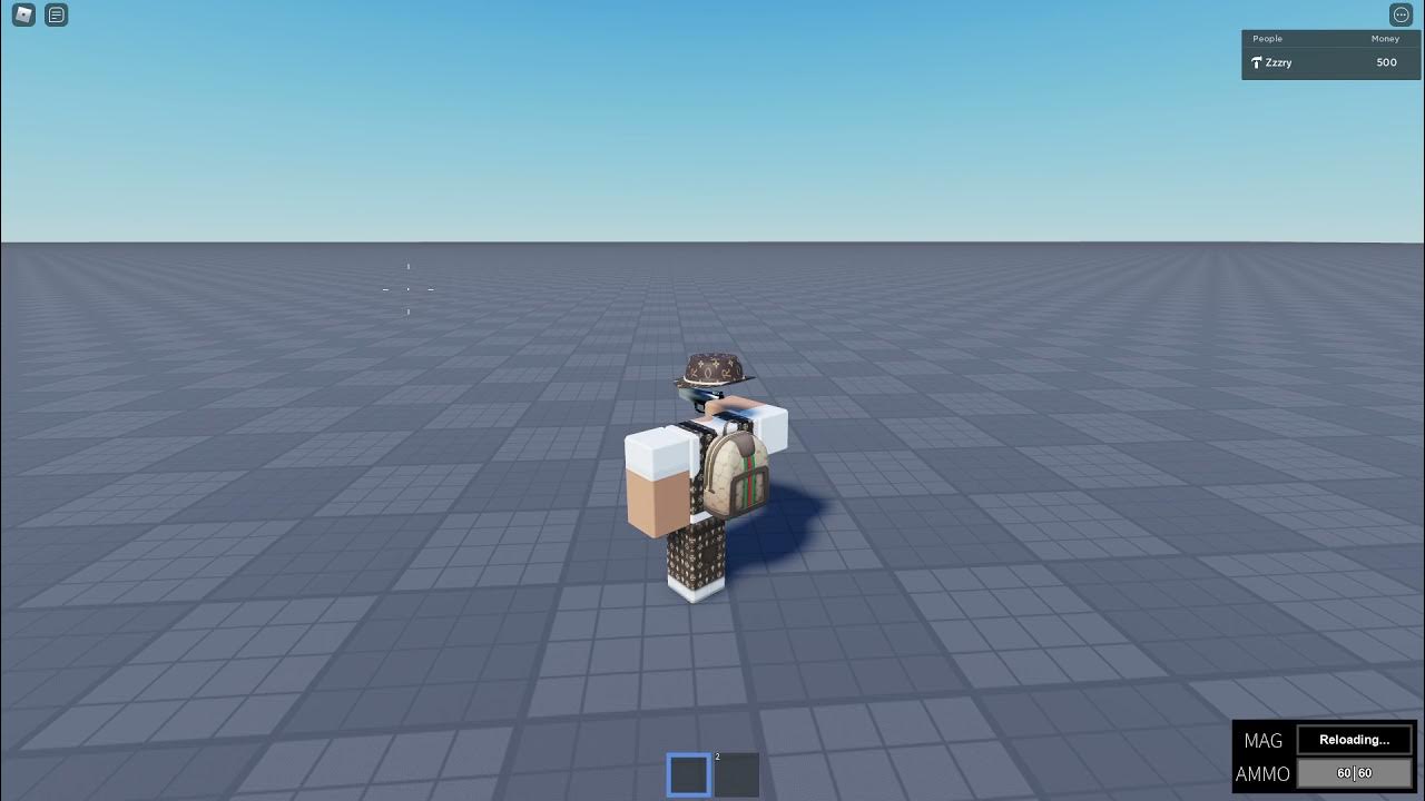 ROBLOX R6 Gun Animation Test - YouTube