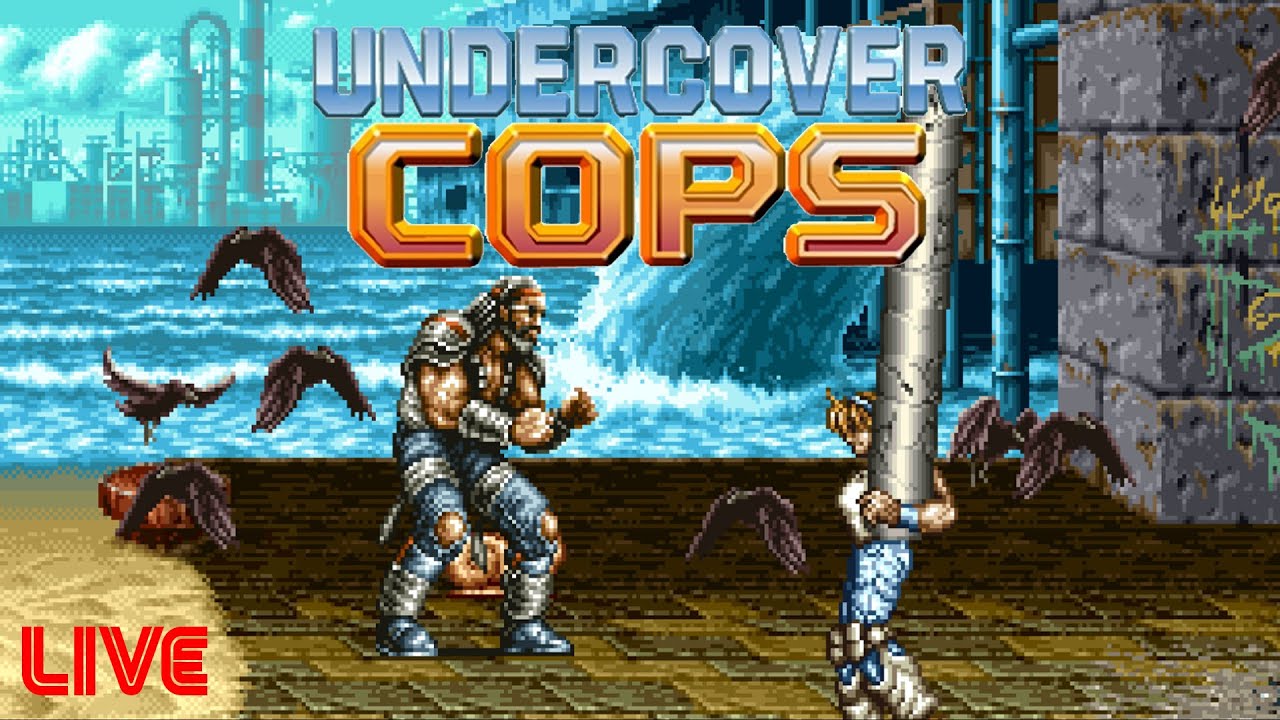 Undercover Cops (Arcade, 1992) - Retroconsole Live Stream - YouTube