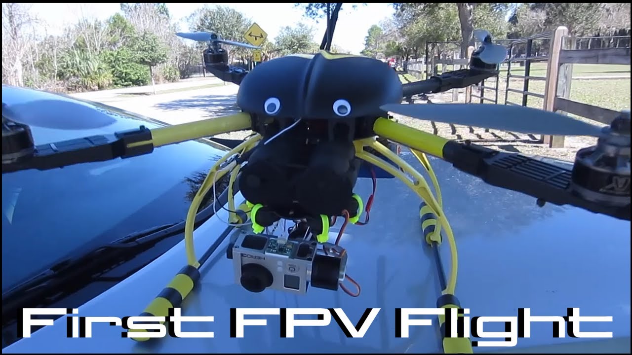 FIRST FPV FLIGHT - XAircraft X650 - YouTube