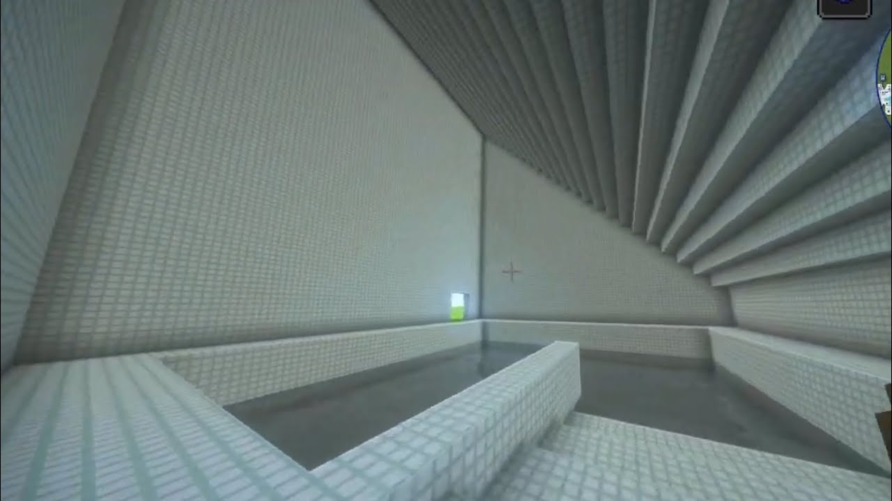 Construyo los Backrooms en Minecraft! TUTORIAL (Parte 15) POOLROOMS (4/ ...