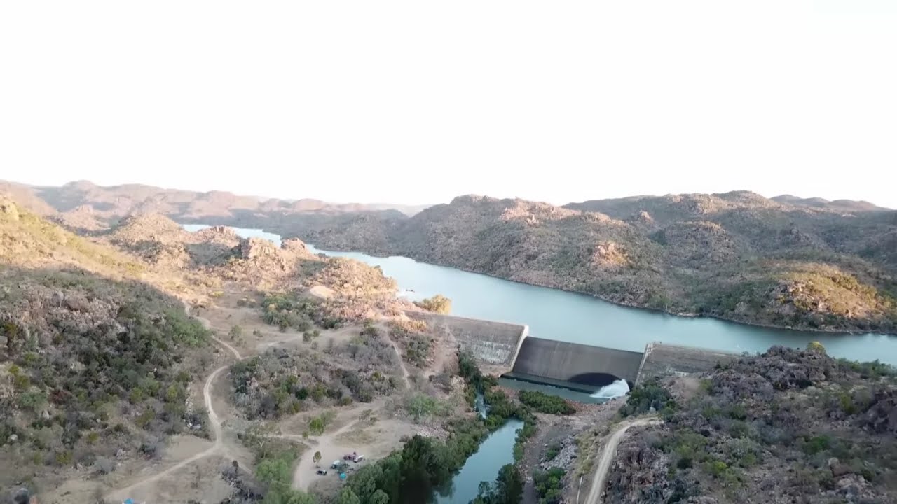 Kidston dam Copperfield river DJI Mavic Pro 4K - YouTube