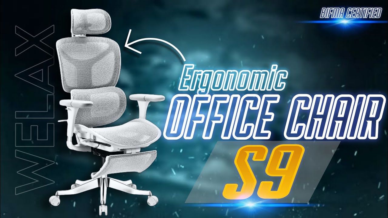 Welax Ergonomic Office Chair S9 Review 🔥 - YouTube