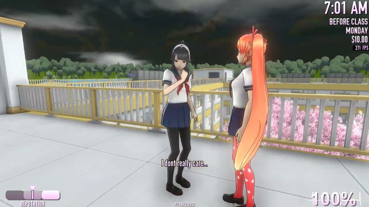 Yandere Simulator Osana kills you! - YouTube