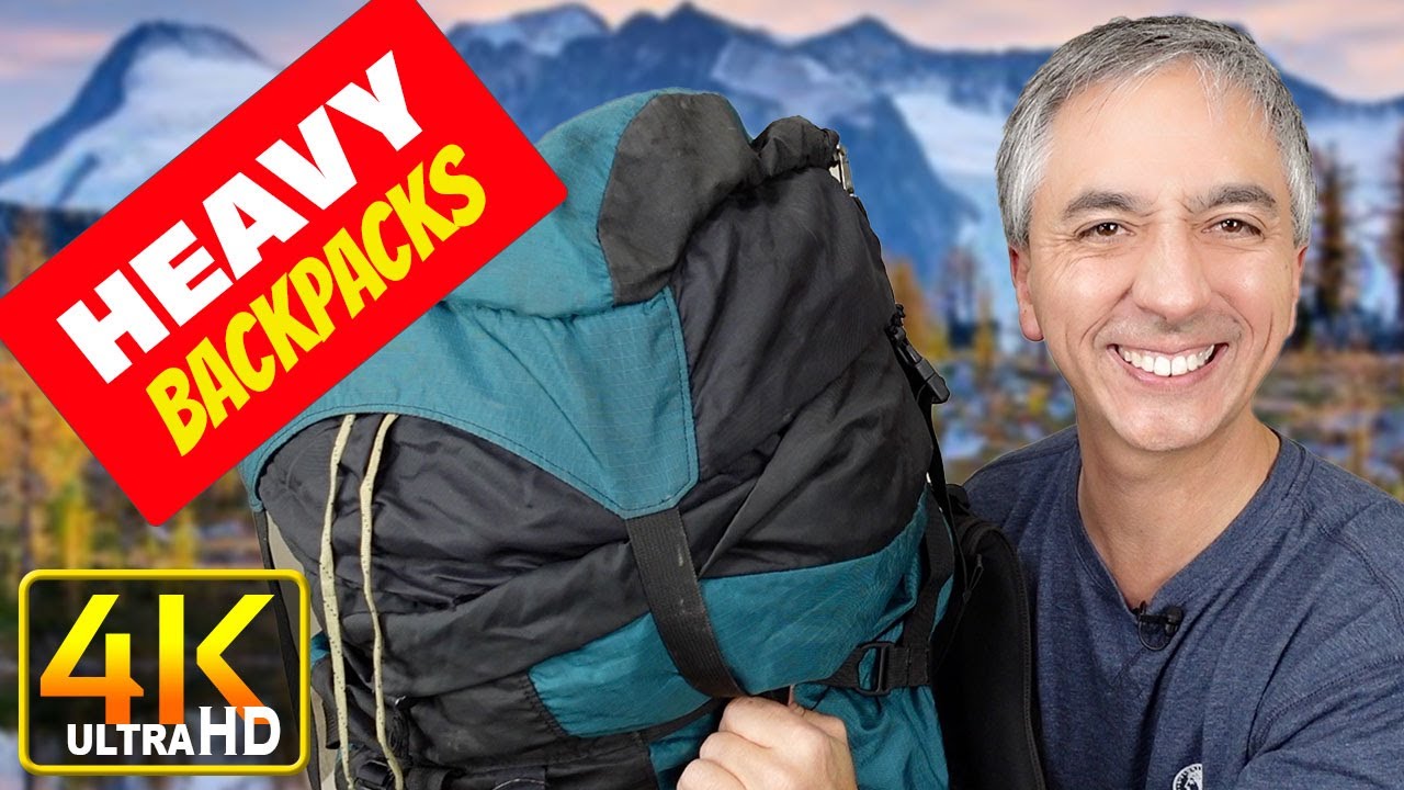 How to Hoist a Heavy Backpack 50+ pounds (23kg) or More (4k UHD) - YouTube
