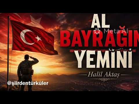 AL BAYRAĞIN YEMİNİ 🇹🇷 | Tüyleri Diken Diken Eden Vatan Şarkısı | Kahramanlık Türküsü